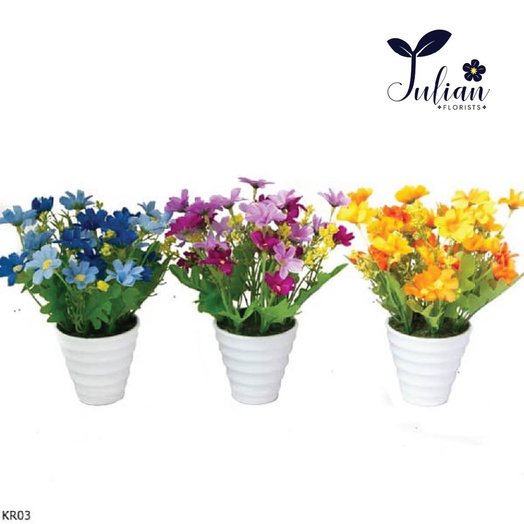 Jual KR03 Buket Bunga Krisan Mini/ Bunga Krisan Mini/ Bunga Hias/ Bunga ...