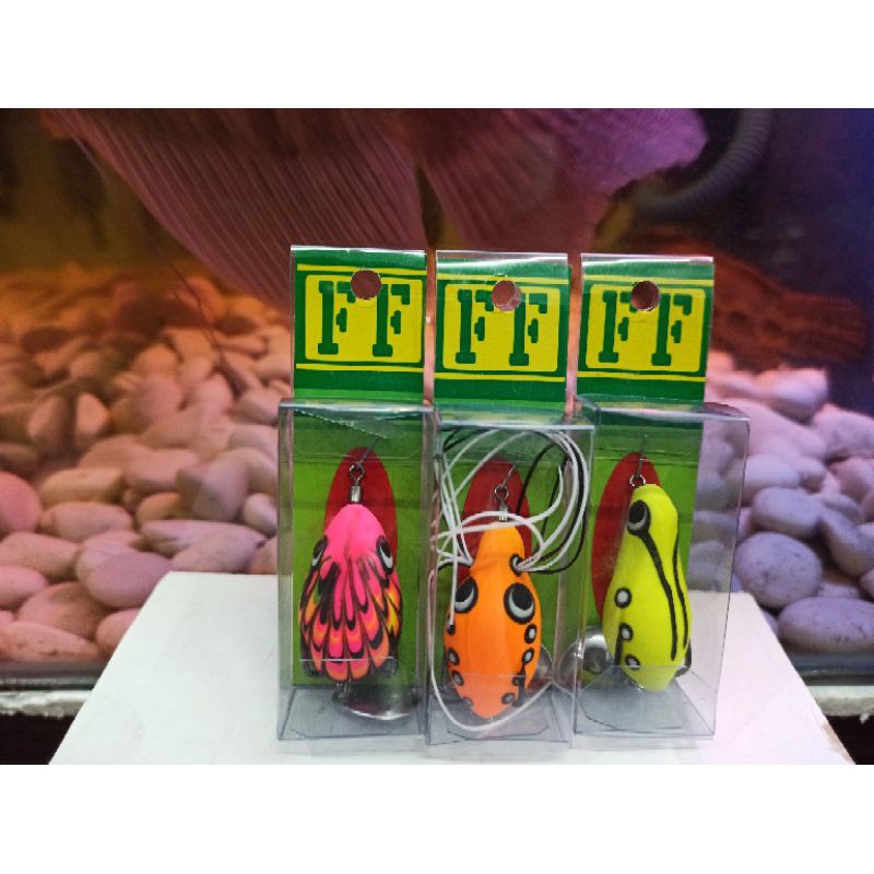 Jual Umpan Casting Soft frog Haruan / Gabus (Merek FF) | Shopee Indonesia