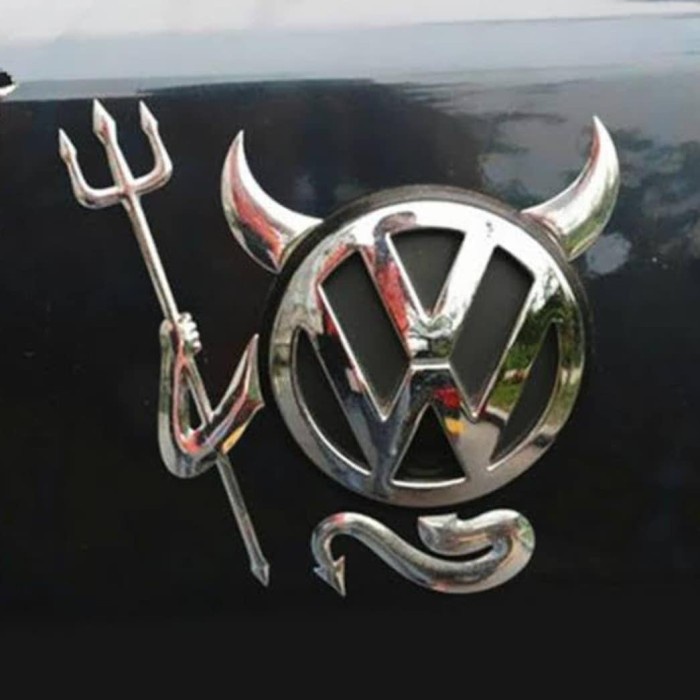 Jual Emblem Variasi Devil Setan Untuk Logo Honda Toyota Daihatsu ...