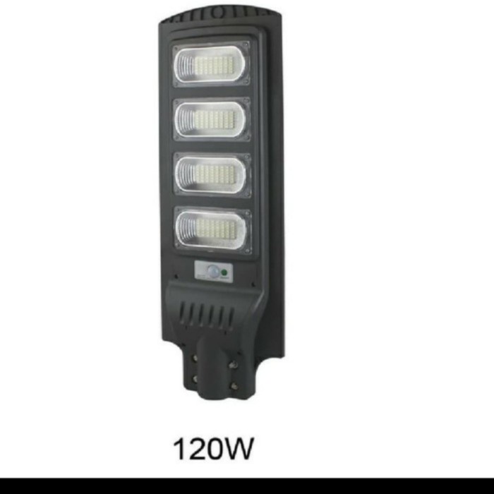 Jual LAMPU JALAN SOLAR SEL LED ALL IN ONE 120W 120 WATT PJU PANEL SURYA ...