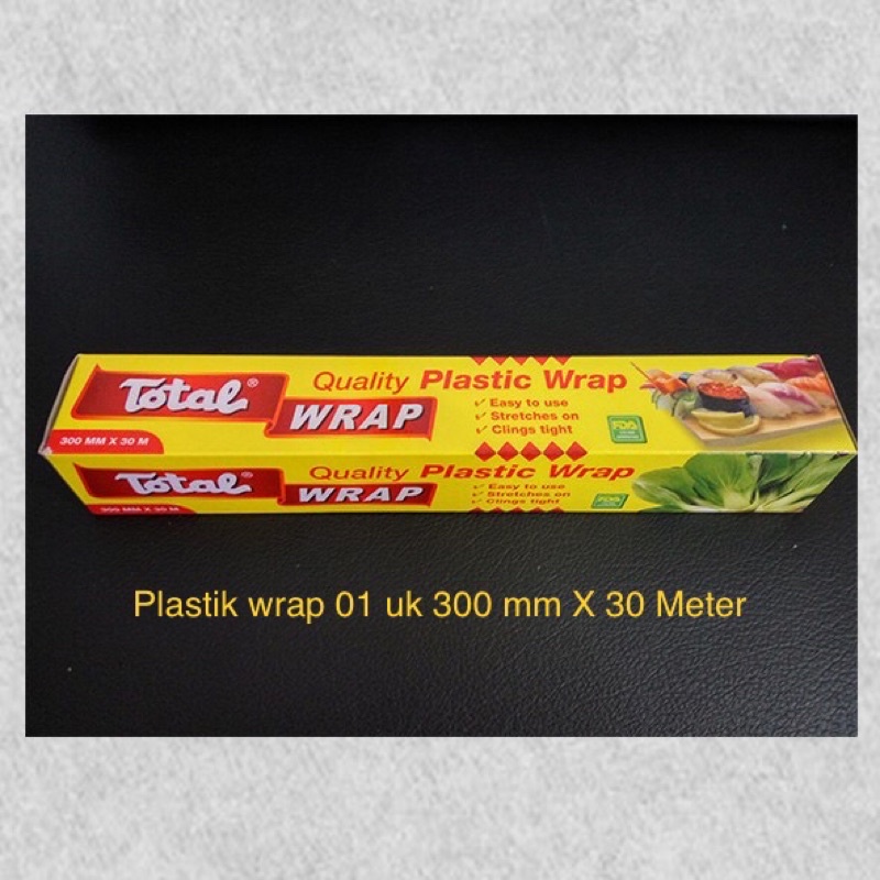 Jual plastik wrap 01 / PW 01 / plastik wraping 01/ uk : 300mm X 30 ...