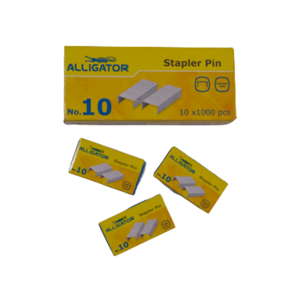 Jual Isi Stapler Alligator No 10 Mini Box / Isi Hekter / Cetrekan ...