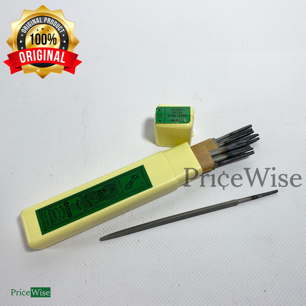 Jual Kikir Gergaji Kayu Slim 4" Cap Baut / Kikir Segitiga / Taper Saw ...