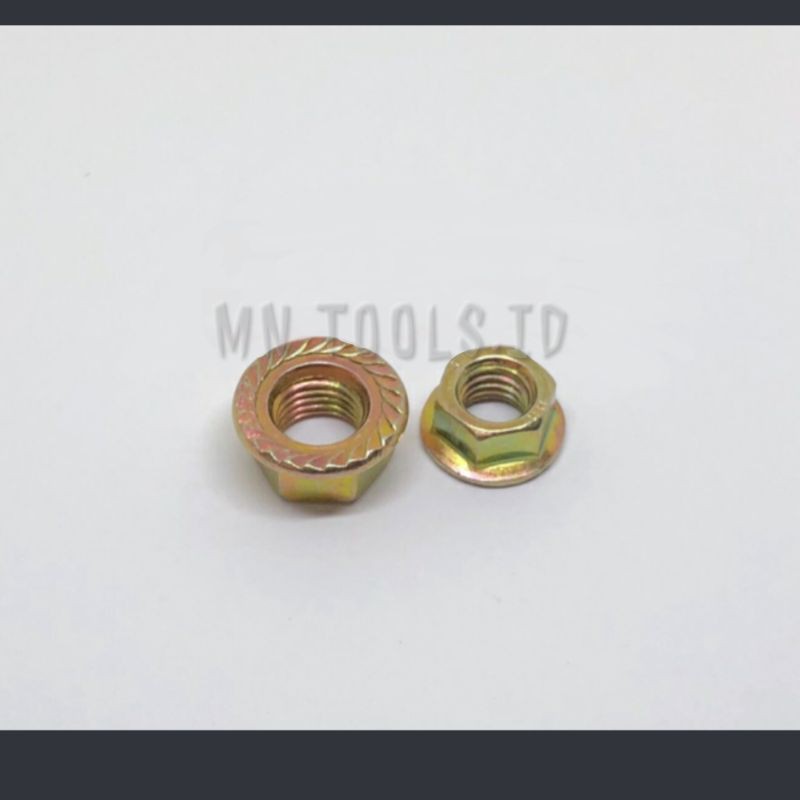 Jual MUR FLANGE NUT M5 KUNING | Shopee Indonesia