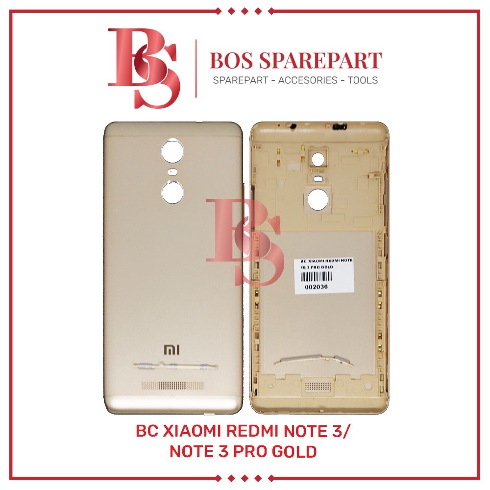 Jual TUTUP BELAKANG XIAOMI REDMI NOTE 3 / NOTE 3 PRO GOLD / BACKDOOR ...