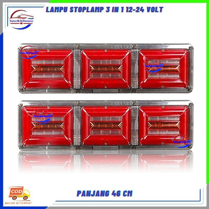 Jual Lampu Stoplamp Rem Kedip Stop lamp Sein Sen Belakang Variasi Mobil ...