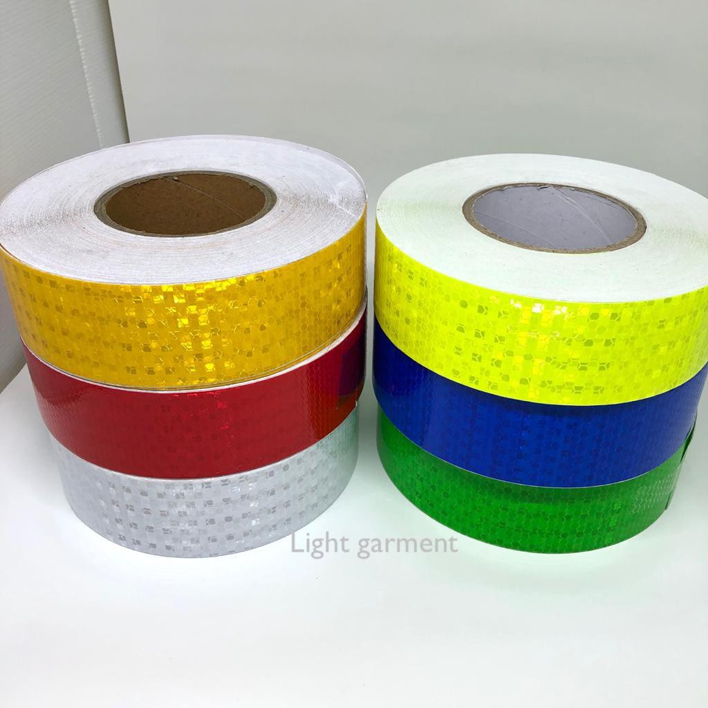 Jual Stiker Reflektor KIR DISHUB Truk Engkel 1 roll 50 Meter / Skotlet ...