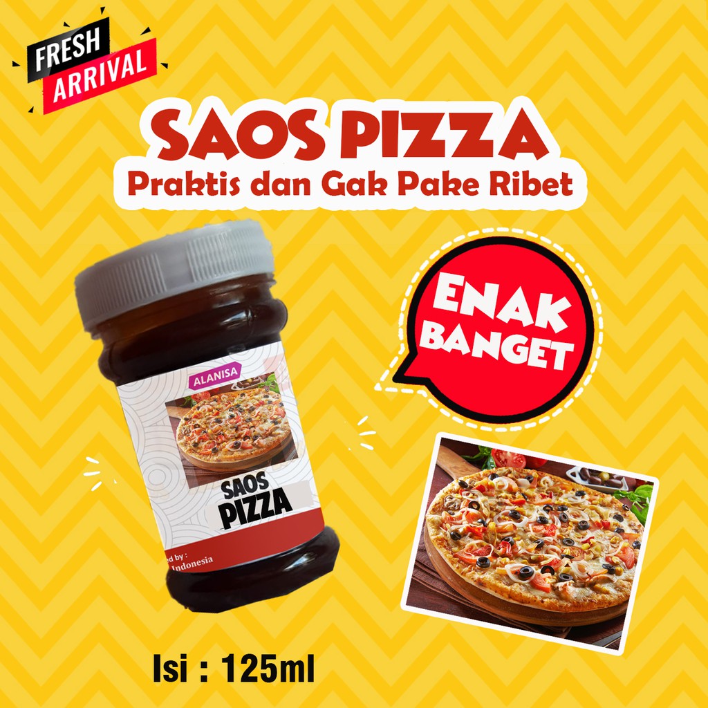 Jual SAOS TOPPING PIZZA super praktis | Shopee Indonesia