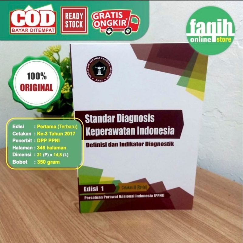 Jual ORIGINAL Standar Diagnosis Keperawatan Indonesia (SDKI) | Shopee Indonesia