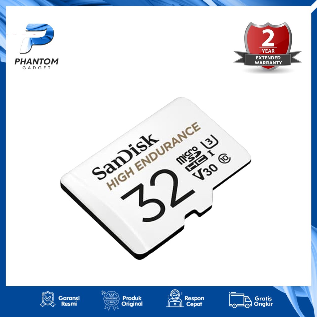 Jual Memory Card SanDisk High Endurance 32GB for Dash Camera or Home ...