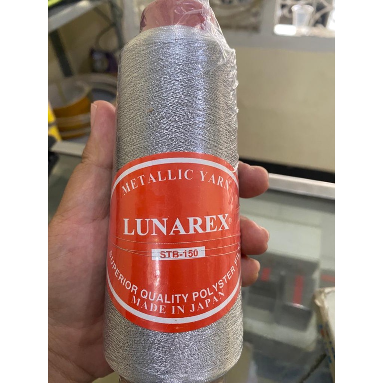 Jual Benang metalik lunarex Benang Bordir Metallic | Shopee Indonesia