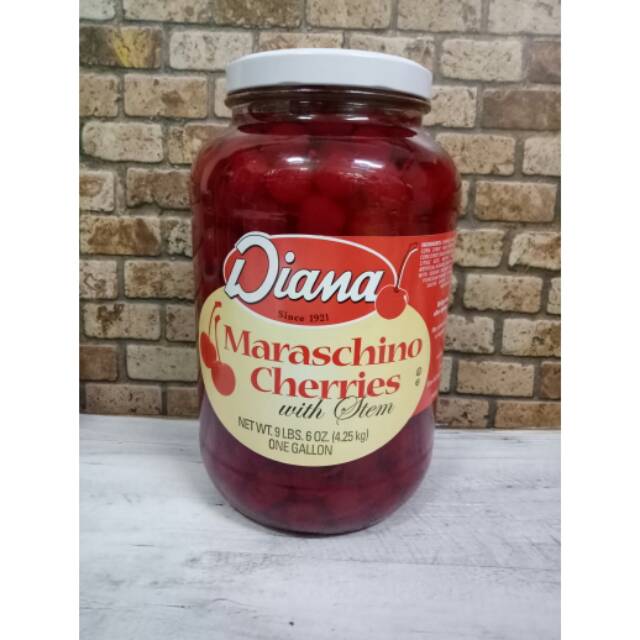 Jual (GOJEK INSTANT ONLY) DIANA MARASCHINO MANISAN BUAH CHERRY MERAH ...