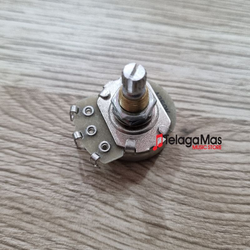 Jual Potensio gitar dan bass alpha kuningan A250K big original | Shopee Indonesia