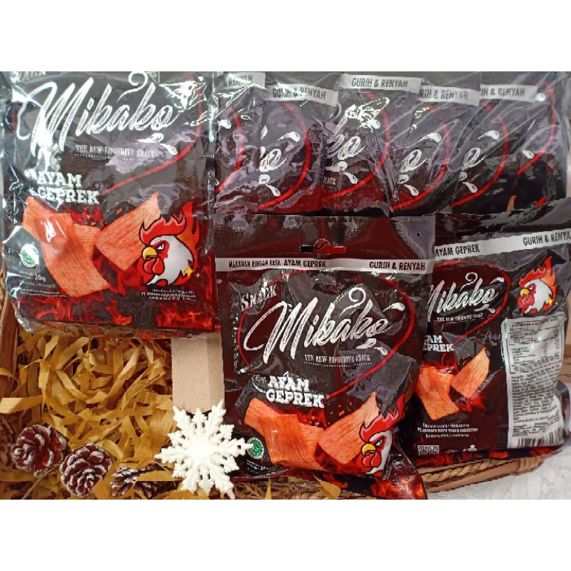 Jual Mikako Snack - Ayam Geprek (pak) | Shopee Indonesia