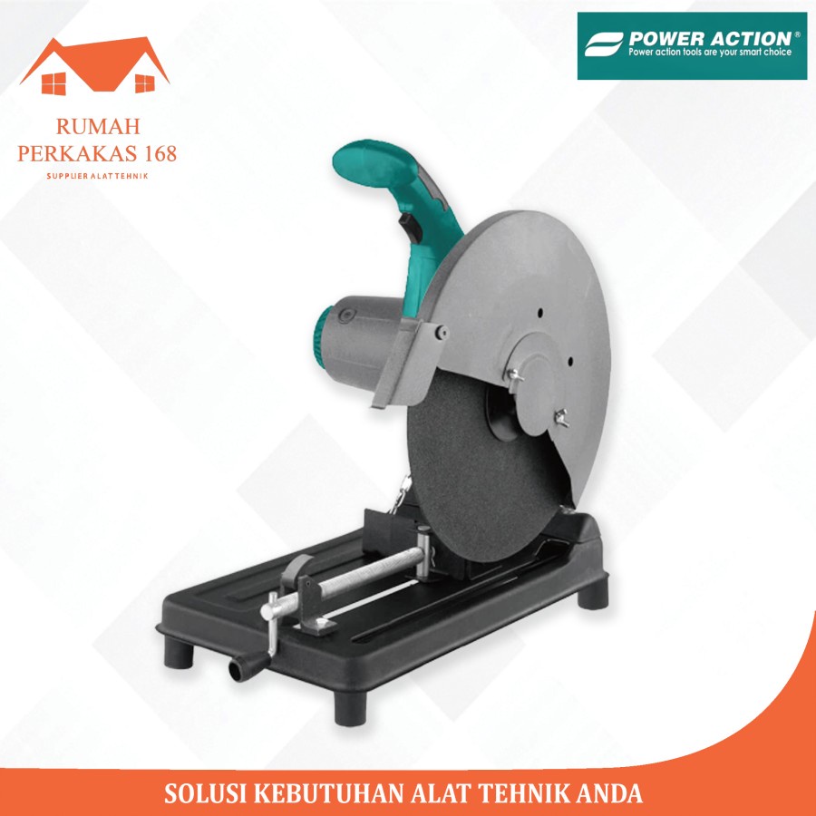 Jual Mesin Potong Besi 14 Inch Cut Off Machine 14 Inch POWER ACTION ...