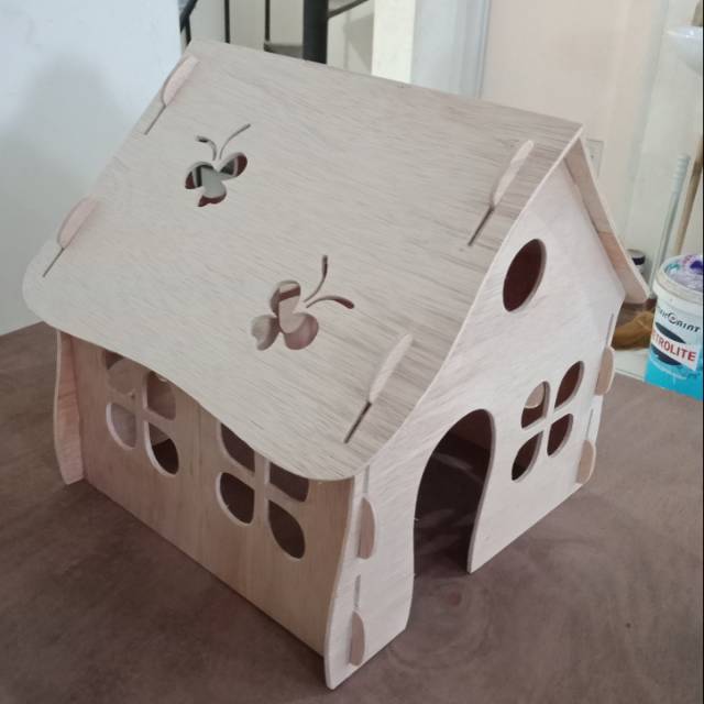 Jual Hve Rumah kucing kelinci cat house rabbit house kandang hewan ...