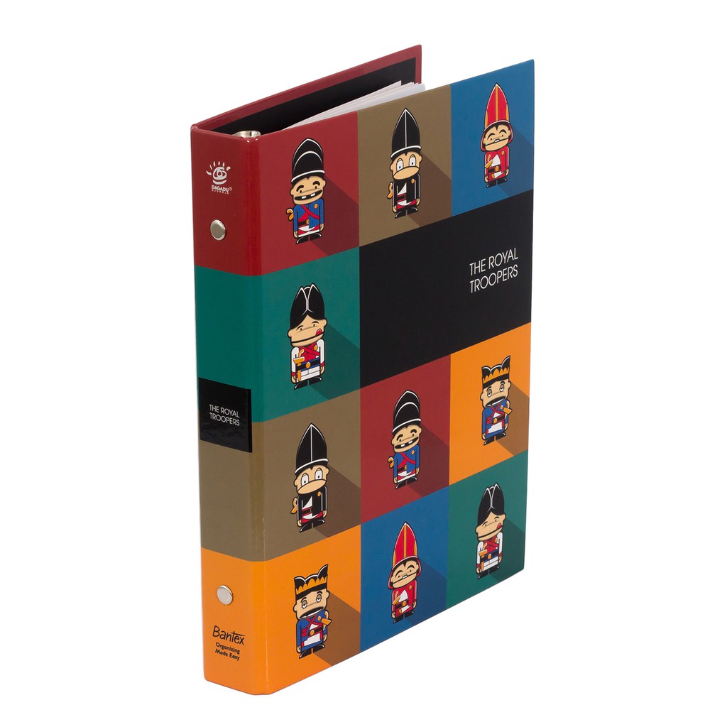 Jual Bantex Binder B5 desain Dagadu The Royal Troopers - ref.1328 10 ...