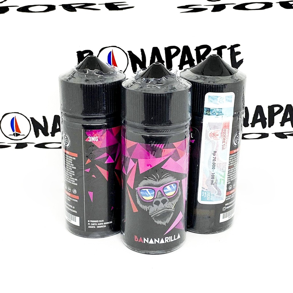 Jual LIQUID BANANARILLA 3 MG 100ML | Shopee Indonesia