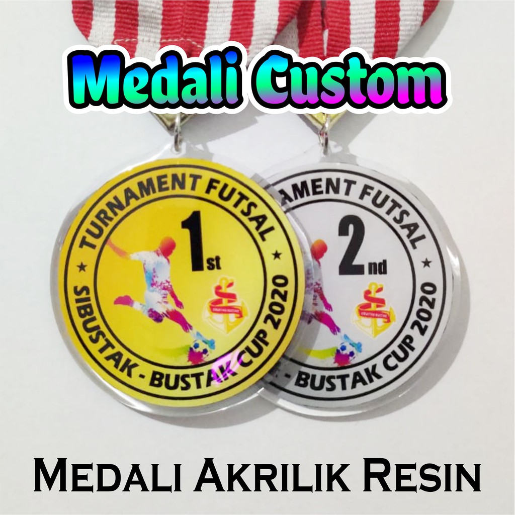 Jual MEDALI AKRILIK RESIN CUSTOM MENDALI | Shopee Indonesia