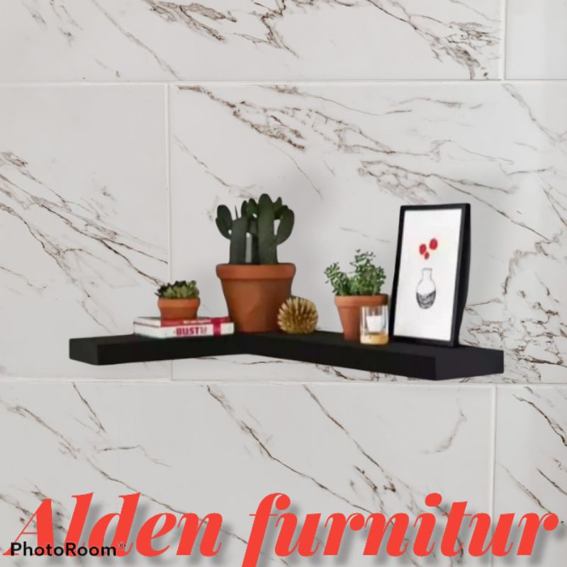 Jual PROMO HAMBALAN DINDING MODEL TERBARU LETER (L )RAK PENGHEMAT RUANG ...