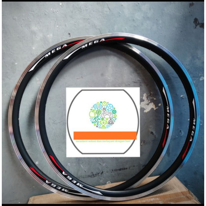 Jual Velg Sepeda MTB 26 Mega Alloy Double Wall | Shopee Indonesia