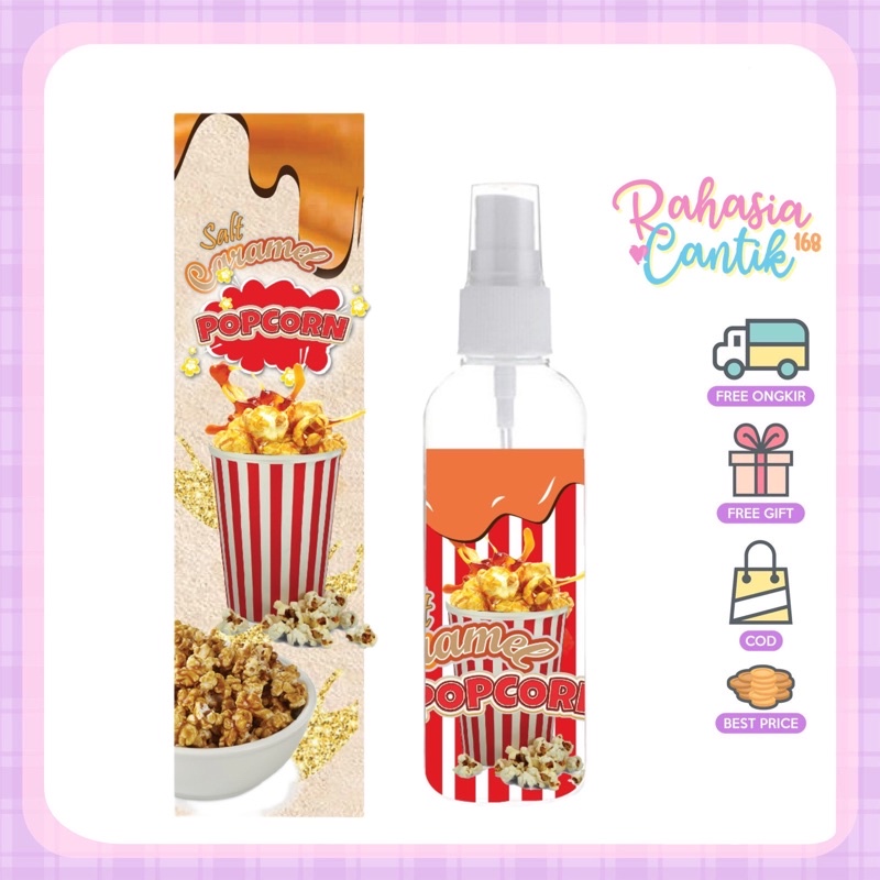 Jual PARFUM BODY MIST POPCORN 100ML PREMIUM / PARFUM POPCORN CARAMEL ...