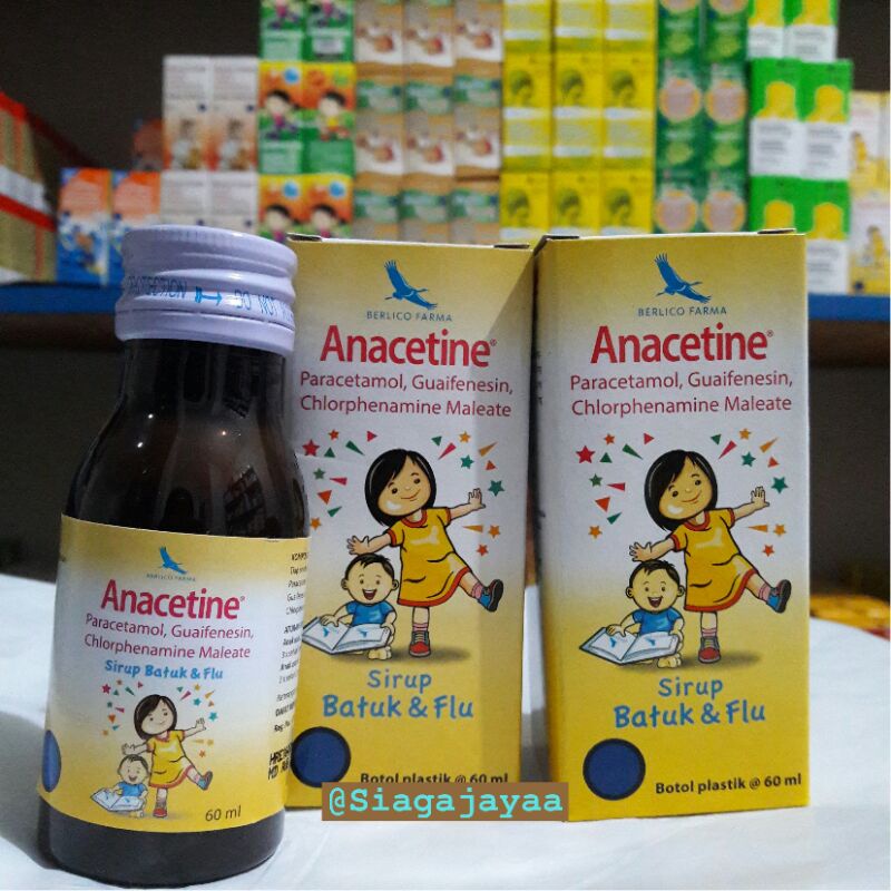 Jual Anacetine Syrup 60ml | Shopee Indonesia