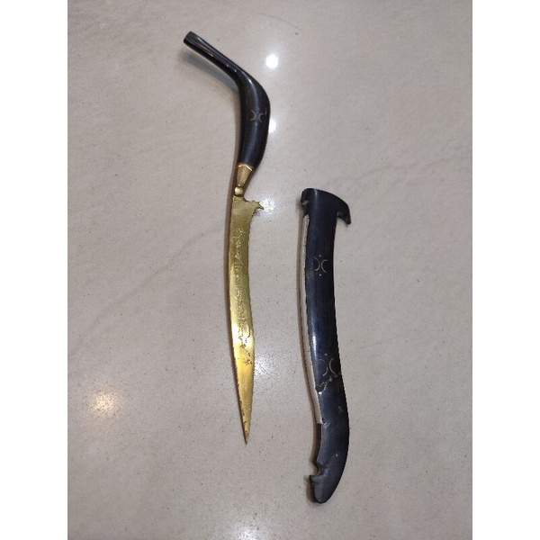 Jual souvenir rencong asli Aceh | bahan Kuningan asli Khas Aceh ...