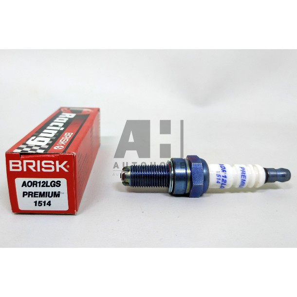 Jual Busi Kawasaki Ninja 250 SL Mono - BRISK Premium LGS - AOR12LGS ...