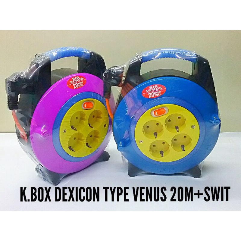 Jual Kabel Box Venus 8/12/ 20 meter/roll kabel/terminal colokan listrik ...