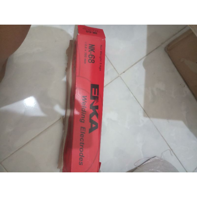 Jual Kawat Las ENKA 2,6 x 350 mm jual per 1 kg | Shopee Indonesia