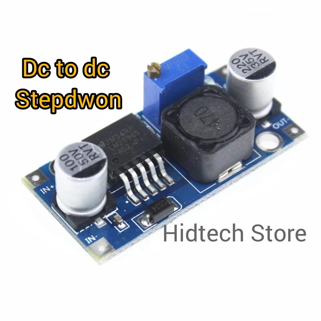 Jual MODUL STEP DOWN DC TO DC LM2596 | Shopee Indonesia