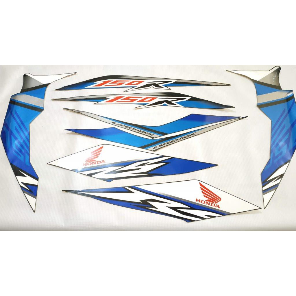 Jual STIKER STRIPING HONDA SONIC 150 BIRU | Shopee Indonesia