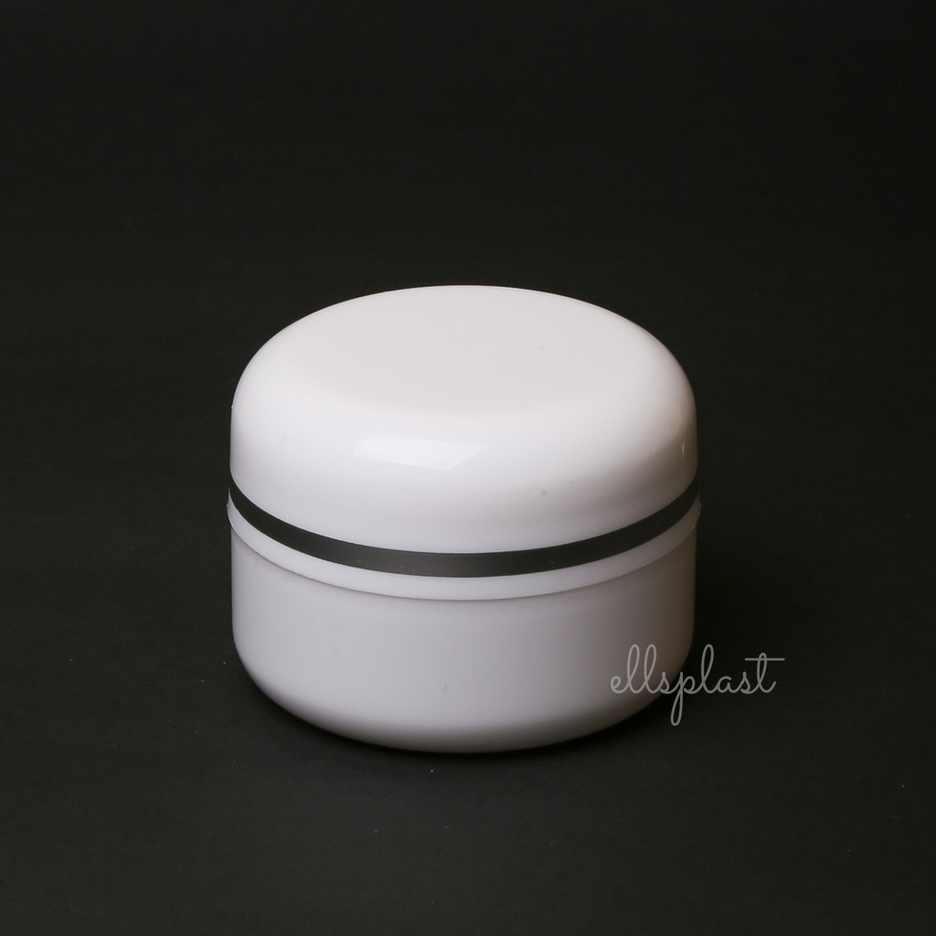 Jual POT CREAM 30 GR / POT CRAM 30 GR PUTIH LIST SILVER / EKSO 30 GR ...