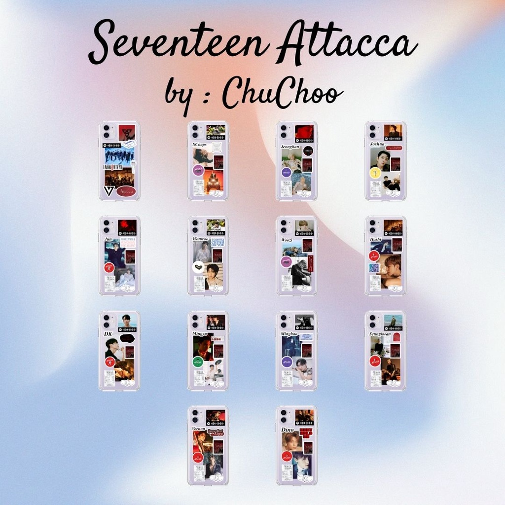 Jual ChuChoo DIY Case Seventeen Attacca (Baca Deskripsi) | Shopee Indonesia