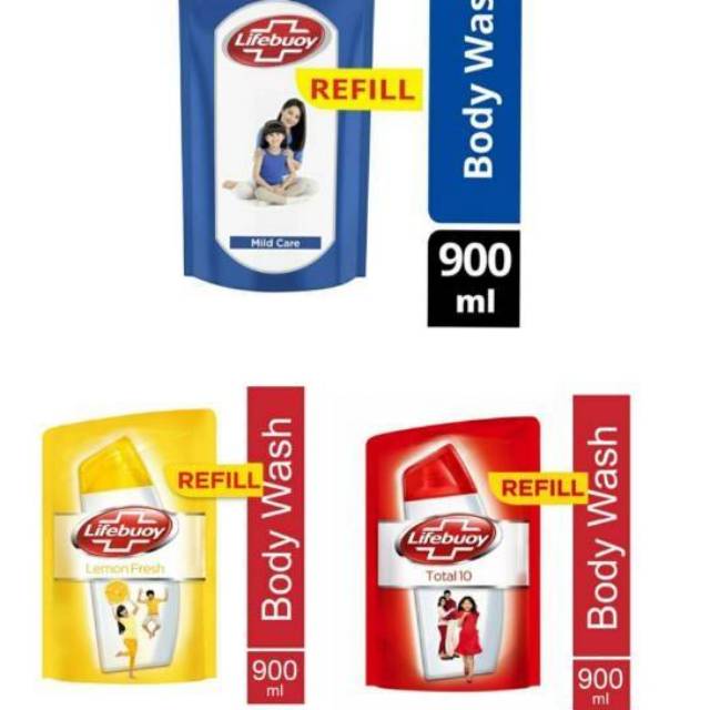 Jual Lifebuoy Body Wash Reff 850 ml ( KEMASAN BARU )(E_FARMA) | Shopee ...