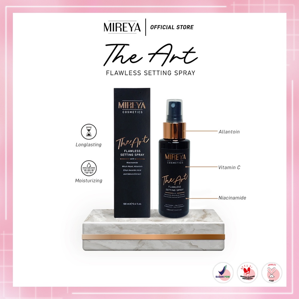 Jual Mireya The Art Flawless Setting Spray | Shopee Indonesia