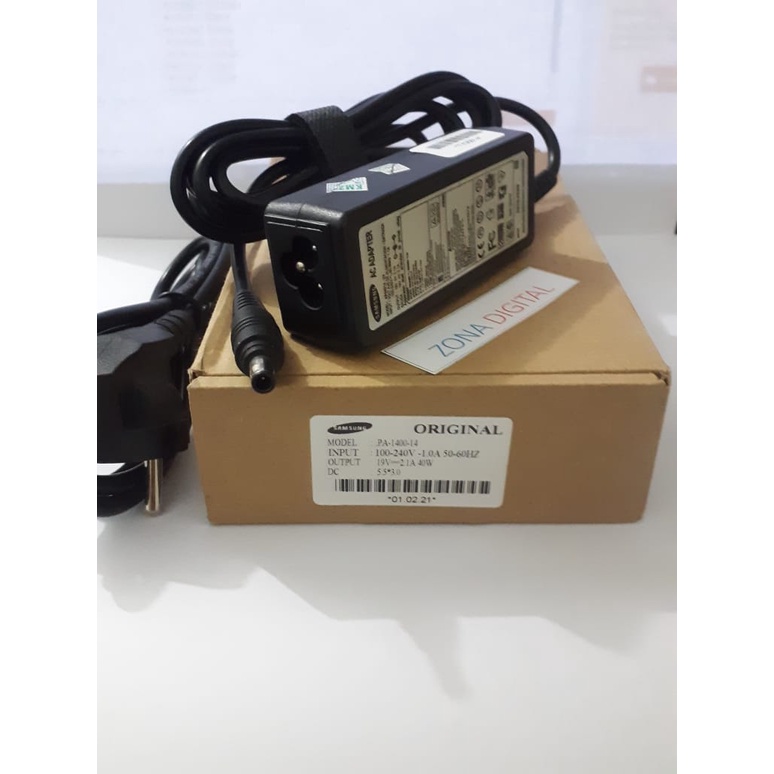 Jual CHARGER ADAPTOR LAPTOP SAMSUNG 19V 2.1A NP300 NP300E4V NP300E4X ...