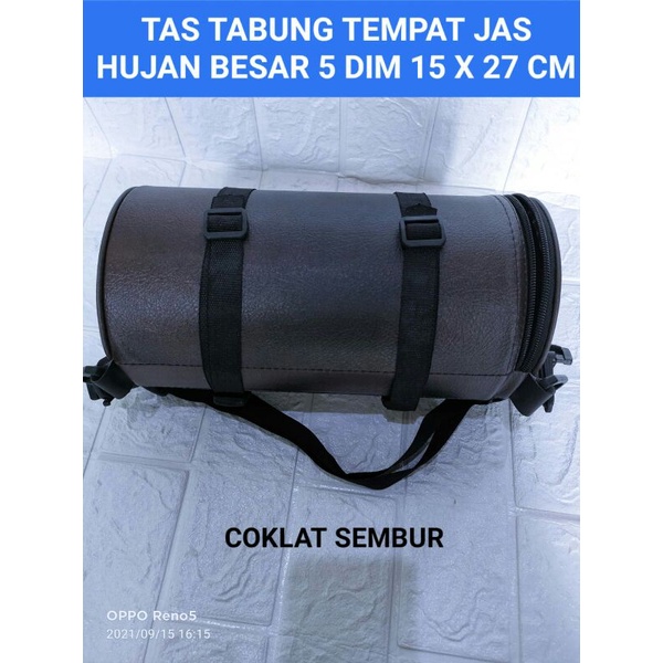 Jual TAS TABUNG MOTOR PENYIMPAN JAS HUJAN MOTOR UKURAN BESAR 5 DIM ...