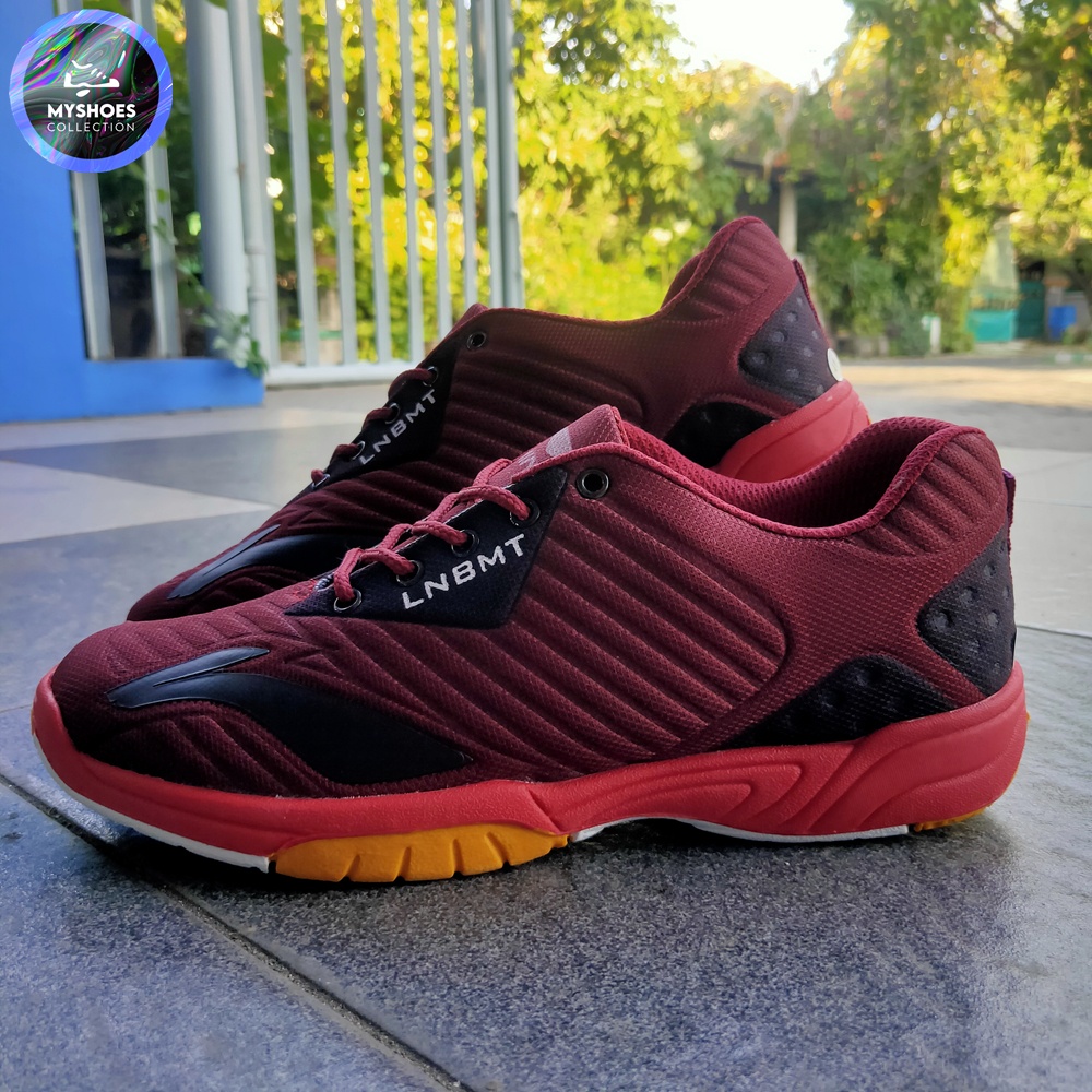 Jual Sepatu Badminton Bulutangkis G-Four Special Edition Shadow Merah ...