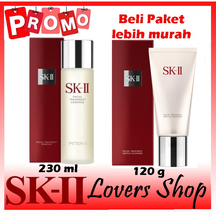 Jual SK-II/SK2/SKII SET FACIAL TREATMENT ESSENCE LIMITED EDITON UK. 230 ML | Shopee Indonesia