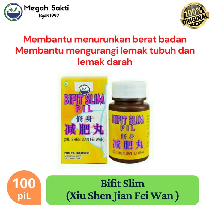 Jual MGS - Bifit Slim Pil ( Xiu Shen Jian Fei Wan ) - Pil Penurun Berat ...
