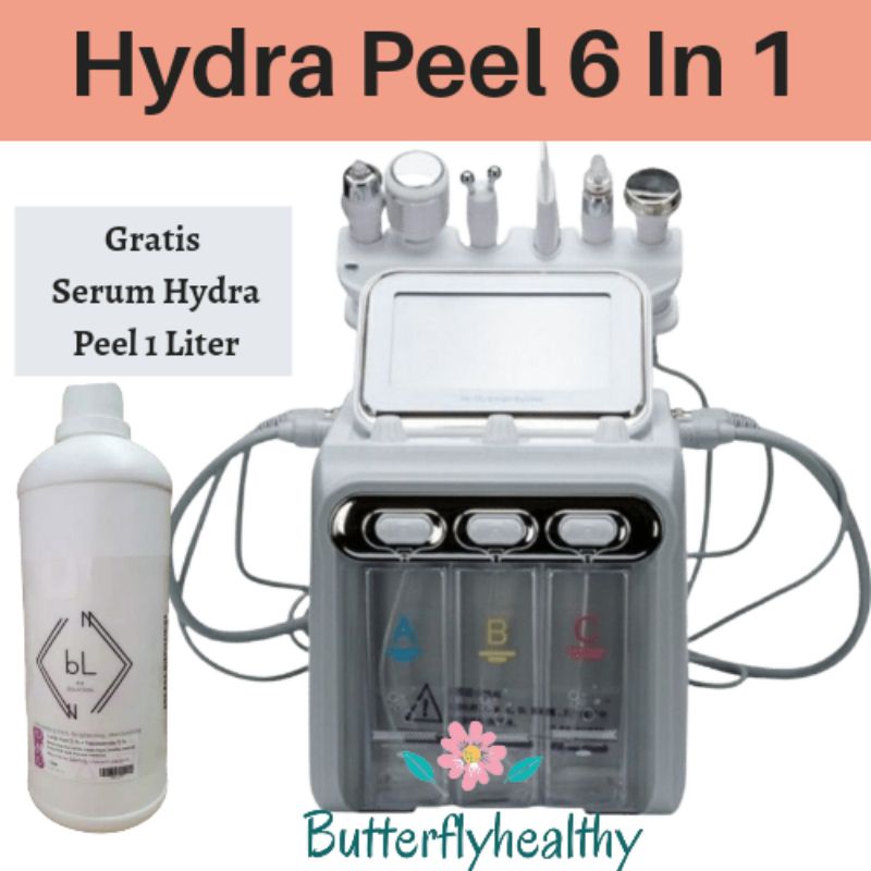 Jual HYDRA PEEL MESIN 6 IN 1 FREE SERUM HYDRA PEEL 1 LITER | Shopee ...