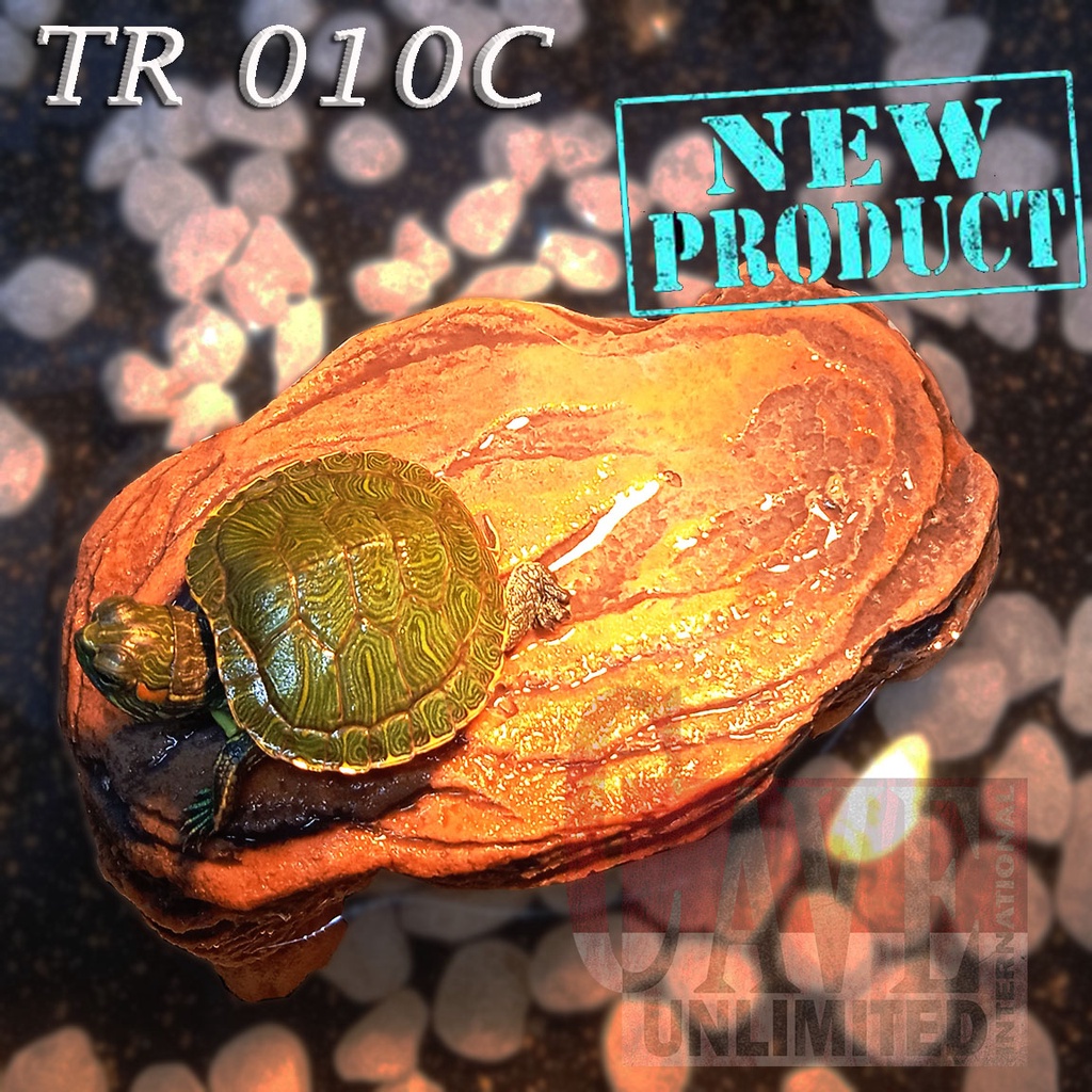 Jual TR010C MINI BASKING SPOT TURTLE BANK RAM ISLAND TEMPAT JEMUR ...