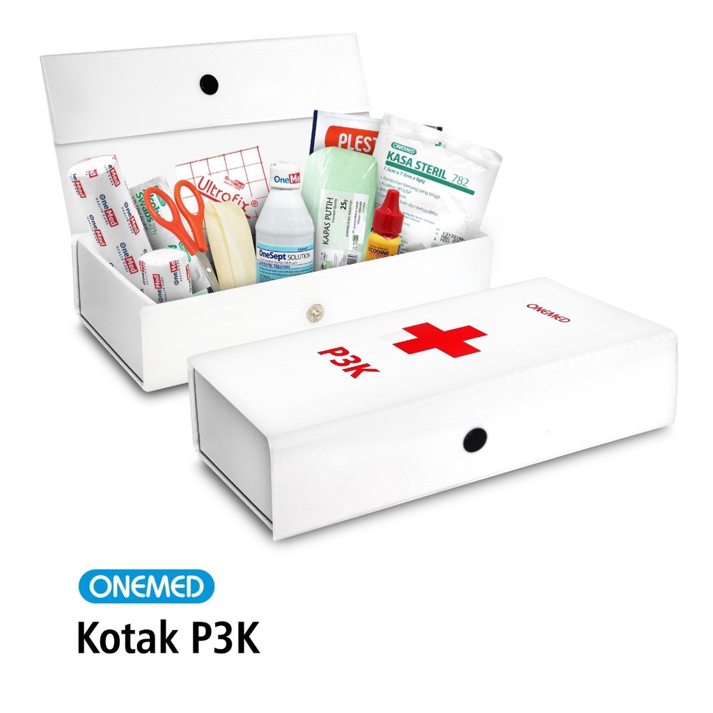 Jual Kotak P3K +isi OneMed OJ | Shopee Indonesia