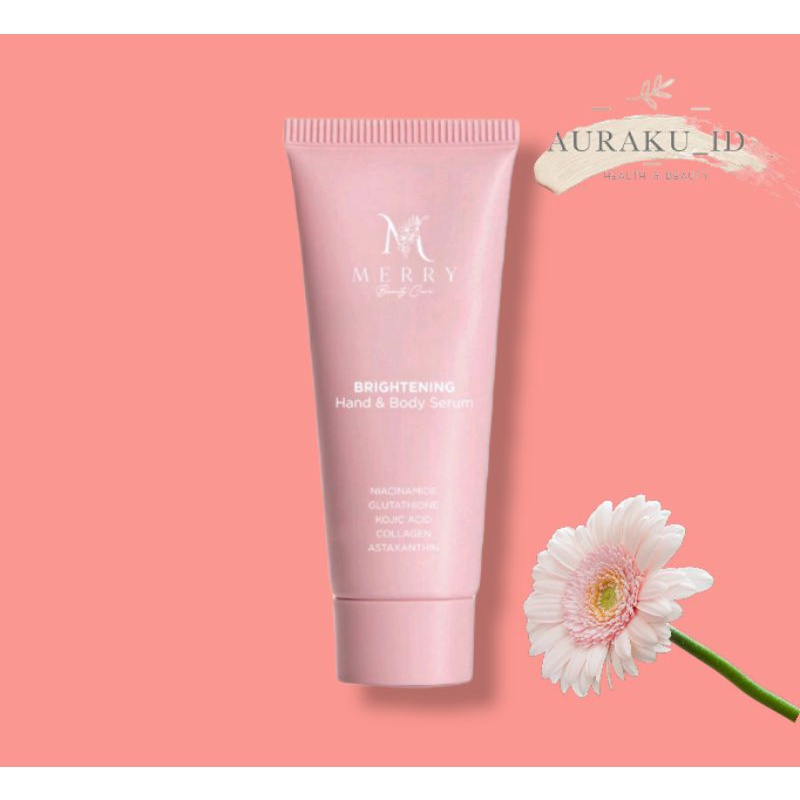 Jual Brightening Hand & Body Serum Merry Beautycare (HB Extra Whitening ...