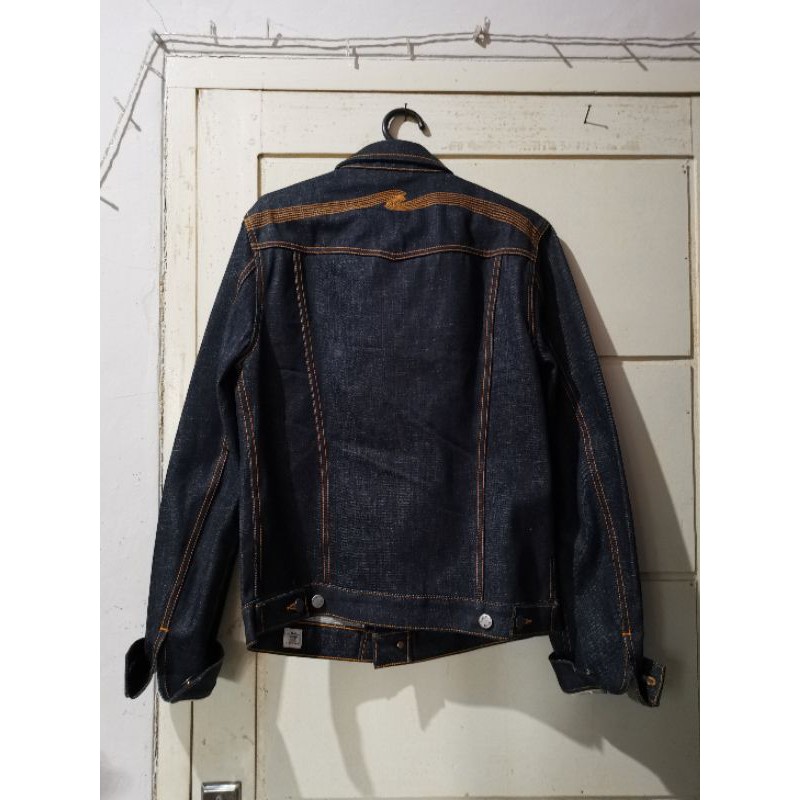 Jual nudie jacket kenny dry us selvedge | Shopee Indonesia
