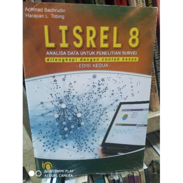 Jual Buku lisrel 8 analisis data untuk penelitian survei dilengkapi ...