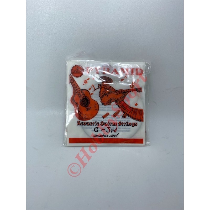 Jual Senar Gitar Akustik Pyramid G No.3 String Acoustic Guitar Tali ...