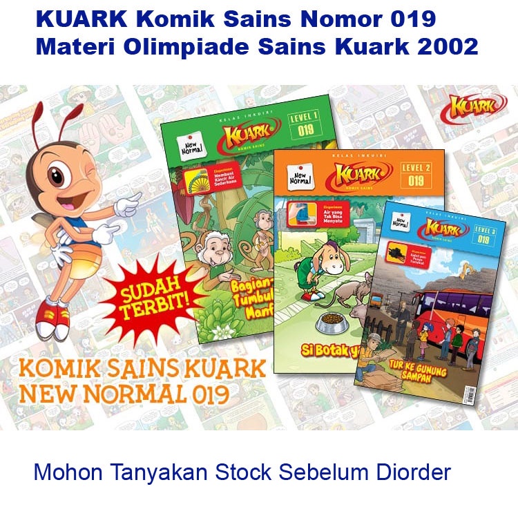 Jual KOMIK SAINS KUARK LEVEL LENGKAP NOMOR 019 TAHUN XVII - NEW NORMAL - Materi Olimpiade Sains ...